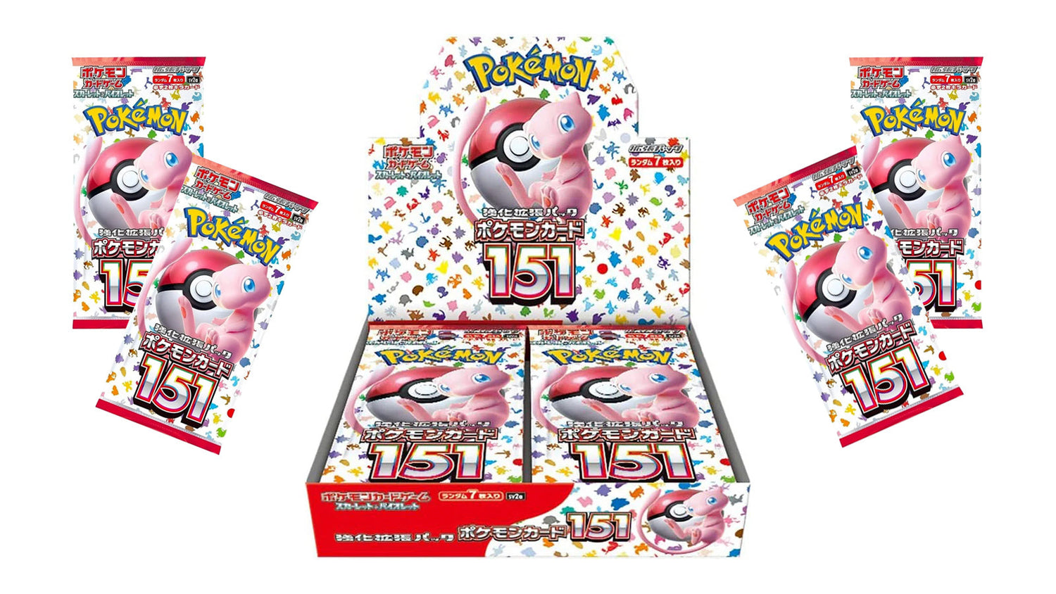 Japanese Pokémon 151 | Booster Boxes and Packs – TC Game
