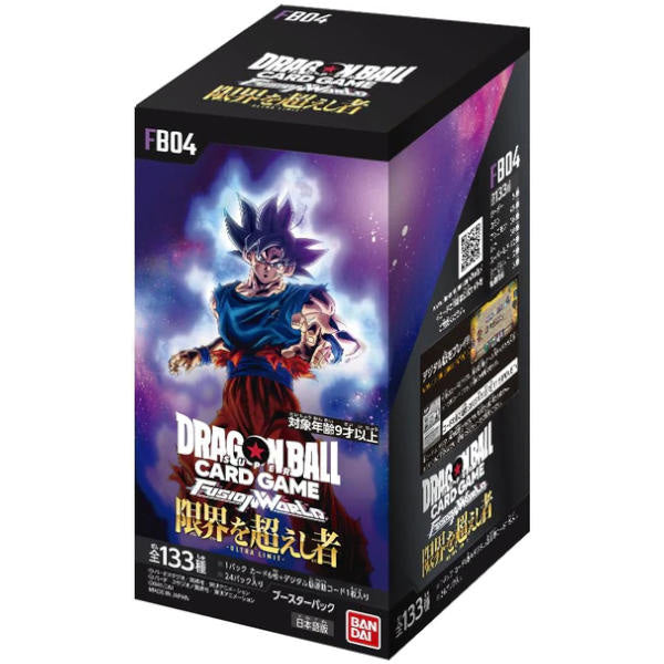 Dragon Ball Super Fusion World Ultra Limit Booster Box - Japanese FB-0 ...