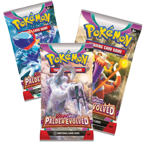 Pokemon Paldea Evolved Booster Pack - TCG Scarlet & Violet – TC Game