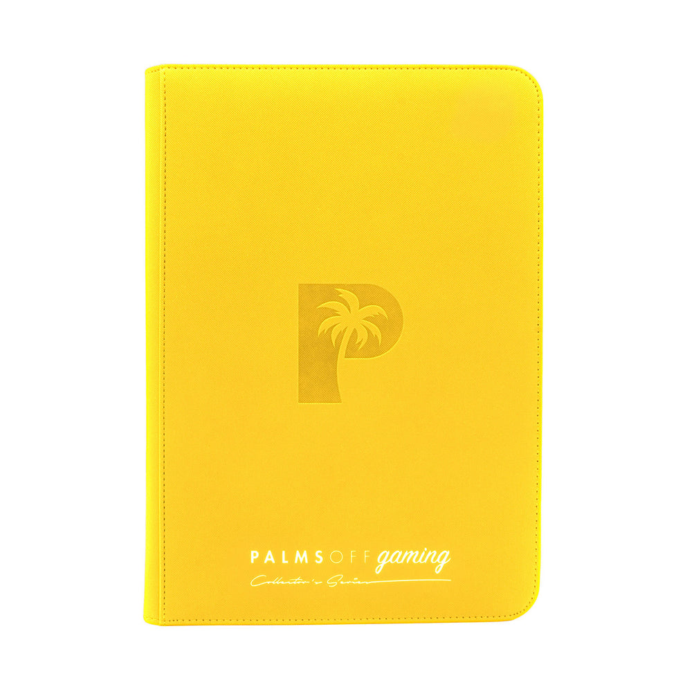 Palms Off Gaming Collector's Series Top Loader Zip Binder - CLEAR – TC Game